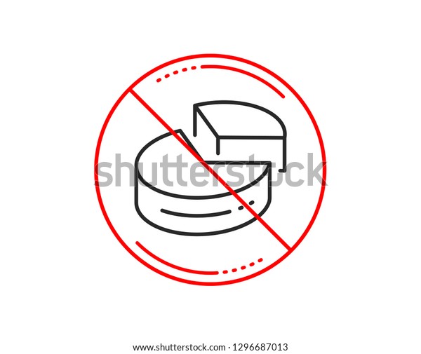 No Stop Sign Pie Chart Line Stock Vector (Royalty Free) 1296687013 ...
