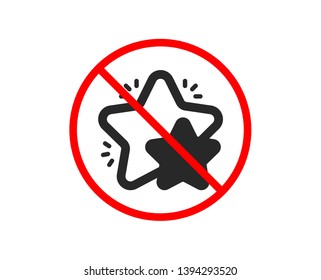No Stop Star Icon Feedback Rating: vector de stock (libre de regalías ...