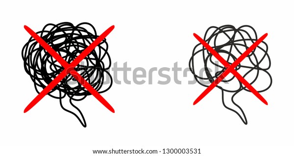 No Stress Vector Sign Black On Stock Vector (Royalty Free) 1300003531