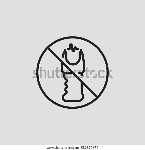 No Stun Gun Taser Weapon Restricted Stock Vector (Royalty Free ...