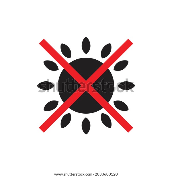 No Sun Light Icon Design Vector Stock Vector (Royalty Free) 2030600120 ...