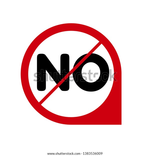 No Symbol No Sign Vector Illustration Stock Vector (Royalty Free ...
