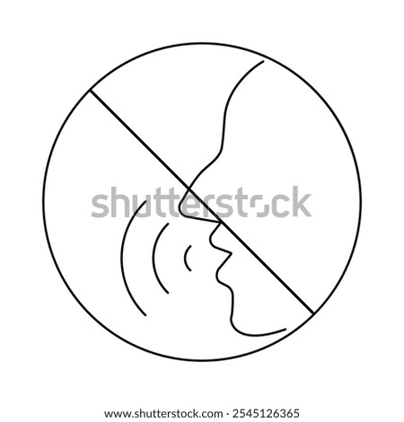 No Talking Clipart | Free download on ClipArtMag