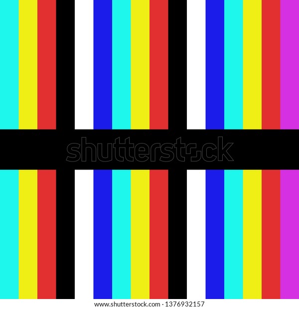 No Tv Signal Chanel Program Background Stock Vector (Royalty Free ...