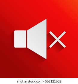 No Volume Icon Stock Vector (Royalty Free) 562121632