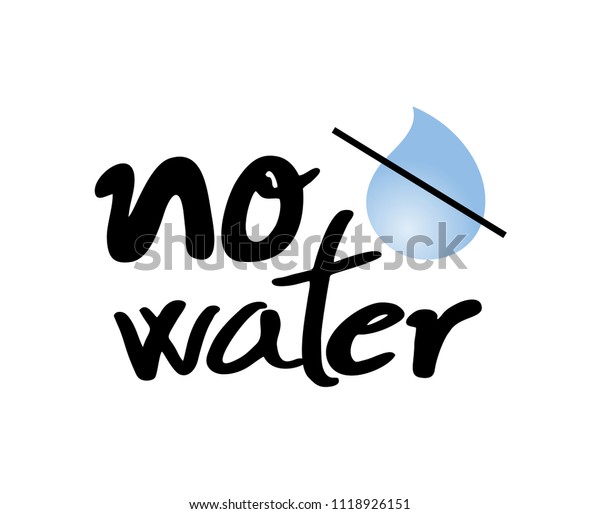 No Water Symbol: เวกเตอร์สต็อก (ปลอดค่าลิขสิทธิ์) 1118926151 | Shutterstock