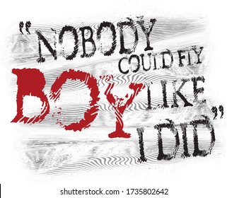 Nobody Boy Illustration Boy Vector Prints Stock Vector (Royalty Free ...