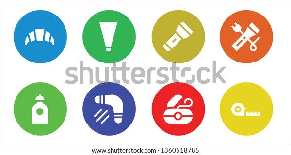 Nobody Icon Set 8 Filled Nobody Stock Vector (Royalty Free) 1360518785 ...