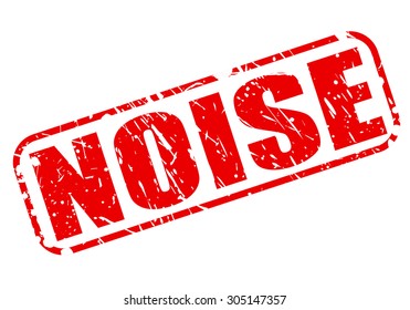 Noise Red Stamp Text On White Stock Vector (Royalty Free) 305147357 ...