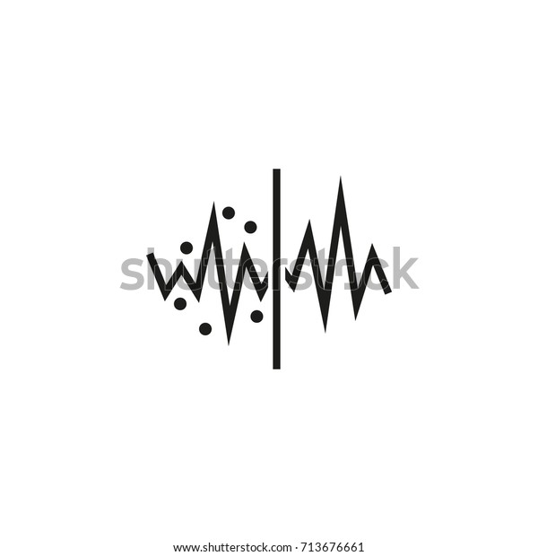 Noise Reduction icon , vector illustration