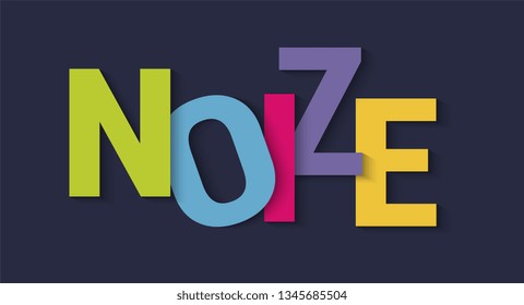 Noize Vector Design Stock Vector (Royalty Free) 1345685504 | Shutterstock