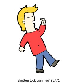Nonchalant Man Cartoon Stock Vector (Royalty Free) 66493771 | Shutterstock
