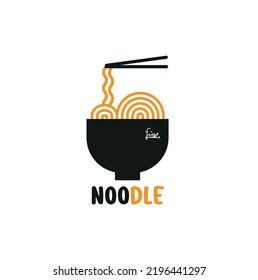 Noodle Vector Logo Restaurant Brand Logo Stock Vector (Royalty Free ...