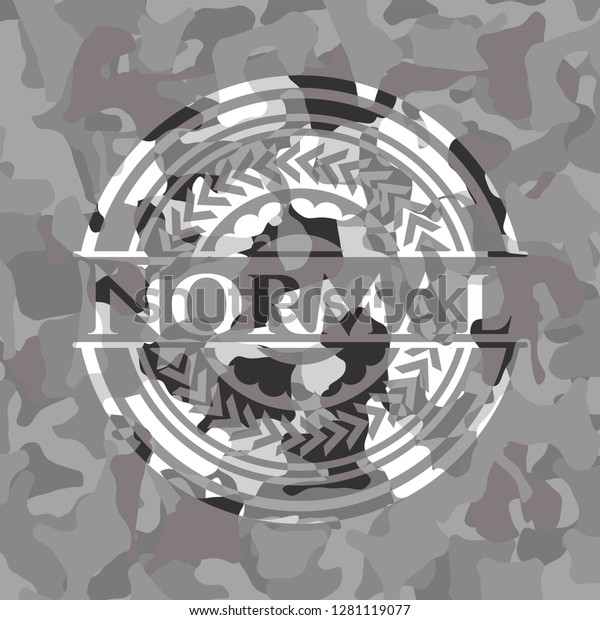 Normal On Grey Camo Texture Stock Vector (Royalty Free) 1281119077 ...