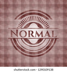 Normal Red Seamless Emblem Geometric Background Stock Vector (Royalty ...