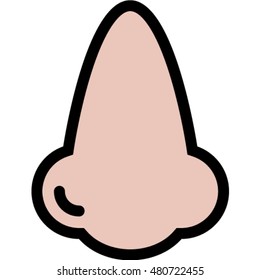 Nose Front View Stock Vector (Royalty Free) 565675024