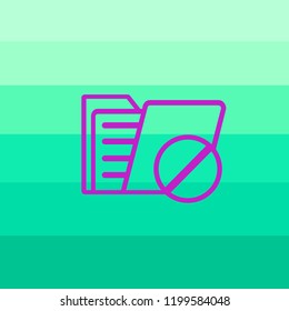 Not Allowed Sign White Vector Icon Stock Vector (Royalty Free ...