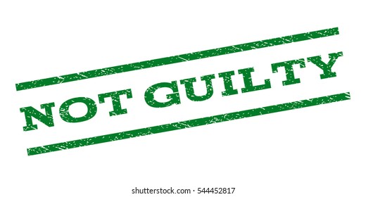 Not Guilty Watermark Stamp Text Caption Stock Vector (Royalty Free ...
