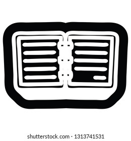Note Book Icon Symbol Stock Vector (Royalty Free) 1313741531 | Shutterstock