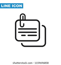 File Annex Icon Paper Clip Symbol Stock Vector (Royalty Free) 496469689 ...