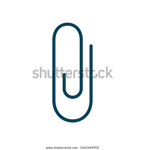 Note Pin Line Style Icon Design Stock Vector (Royalty Free) 1665644905