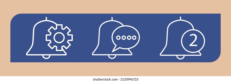 Notification Icons Symbol Vector Elements Infographic Stock Vector ...