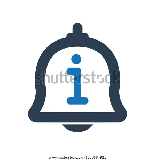 Notification Information Icon Vector Stock Vector (Royalty Free ...