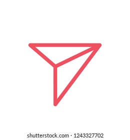 Notification Send Social Media Icon Editable Stock Vector (Royalty Free ...