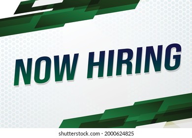 Now Hiring Word Concept Vector Illustration Stock Vector (Royalty Free ...