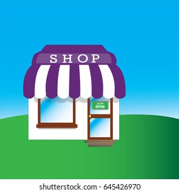 Now Open Shop Vector: เวกเตอร์สต็อก (ปลอดค่าลิขสิทธิ์) 645426970 ...