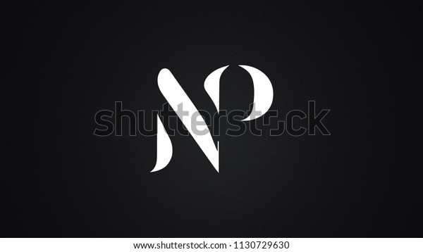 Np Letter Logo Design Template Vector 库存矢量图（免版税）1130729630