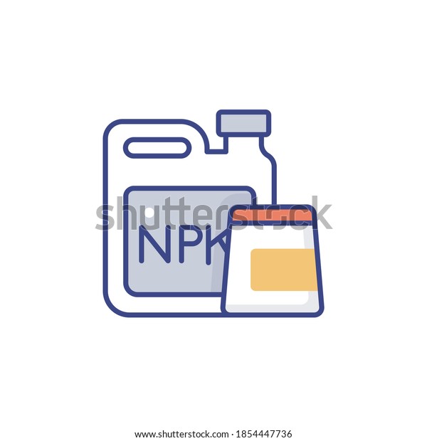Npk Illustration Style Icon Eps 10 Stock Vector (Royalty Free ...