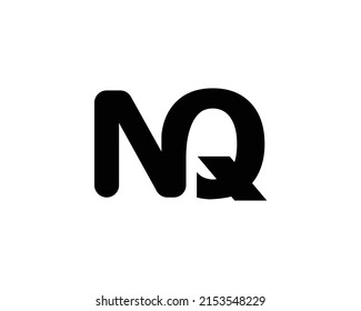 Nq Logo Design Vector Template Stock Vector (Royalty Free) 2153548229 ...