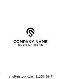 Ns Local Find Logo Stock Vector (Royalty Free) 1110048647 | Shutterstock