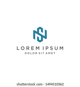 Ns Logo Monogram Icon Symbol Vector Stock Vector (Royalty Free ...