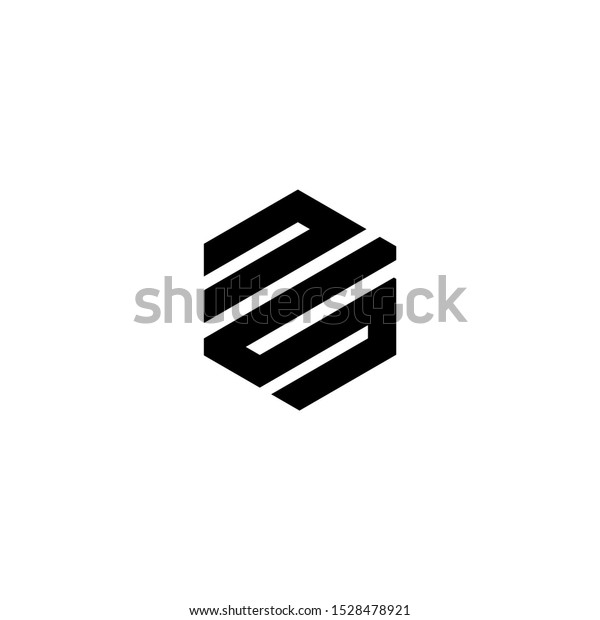 Ns Logo Vector Icon Download Template Stock-Vektorgrafik (Lizenzfrei ...