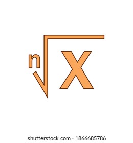 Nth Root X Maths Symbol Stock Vector (Royalty Free) 1866685786 ...