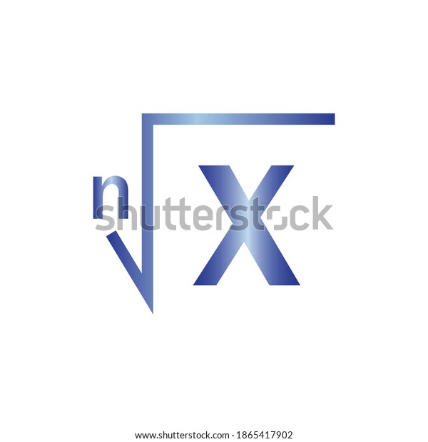 Nth Root X Maths Symbol Stock Vector (Royalty Free) 1865417902 ...