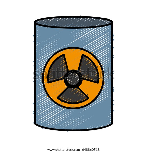 Nuclear Barrel Icon Stock Vector (Royalty Free) 648860518 | Shutterstock