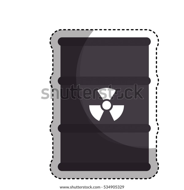 Nuclear Tank Isolated Icon Stock Vector (Royalty Free) 534905329 ...