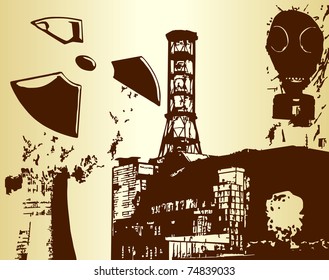 Nuclear World Stock Vector (Royalty Free) 74839033 | Shutterstock