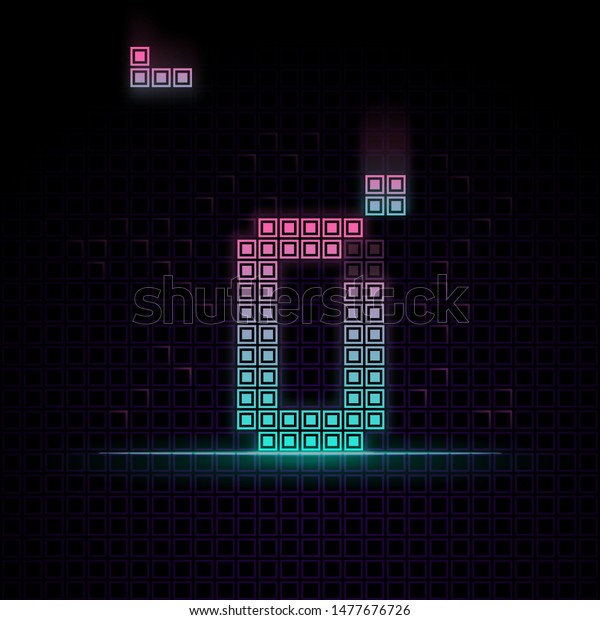 Number 0 Pixel Art 8bit Game Stock Vector (Royalty Free) 1477676726