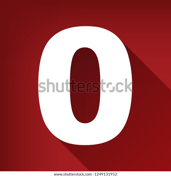 Number 0 Sign Design Template Element Stock Vector (Royalty Free ...