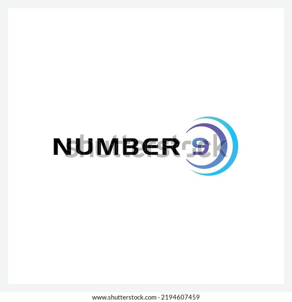 Number 0 Vector Font Alphabet Modern Stock Vector (Royalty Free ...