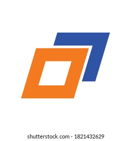 Number 07 Logo Design Company Stock Vector (Royalty Free) 1821432629 ...