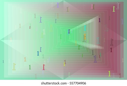 Number 1 Pattern Background Stock Vector (Royalty Free) 653053759
