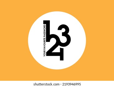 Number 1234 Logo Design Concept Stock Vector (Royalty Free) 2193946995 ...