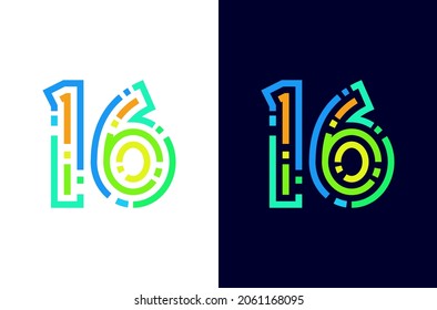 11,614 16 lines logo Images, Stock Photos & Vectors | Shutterstock