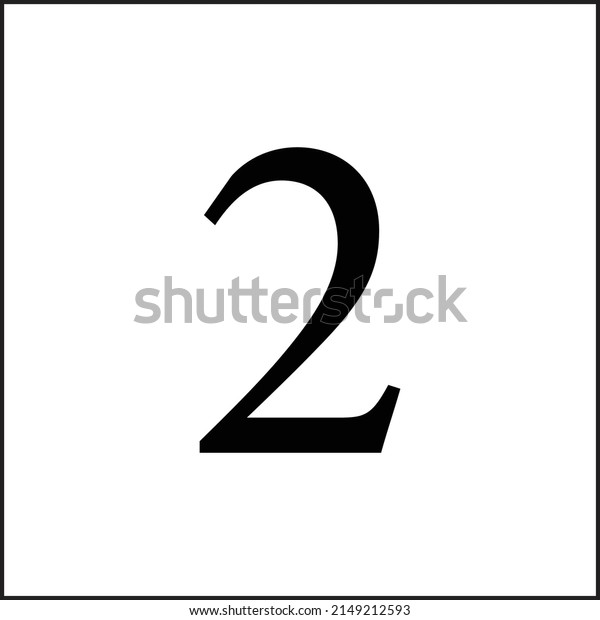 Number 2 Black Vector Stock Vector (Royalty Free) 2149212593 | Shutterstock Number 2 Black Vector Stock Vector (Royalty Free) 2149212593 | Shutterstock