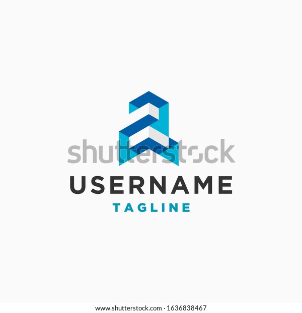 Number 2 Logo Design Inspiration Letter Stock Vector (Royalty Free ...